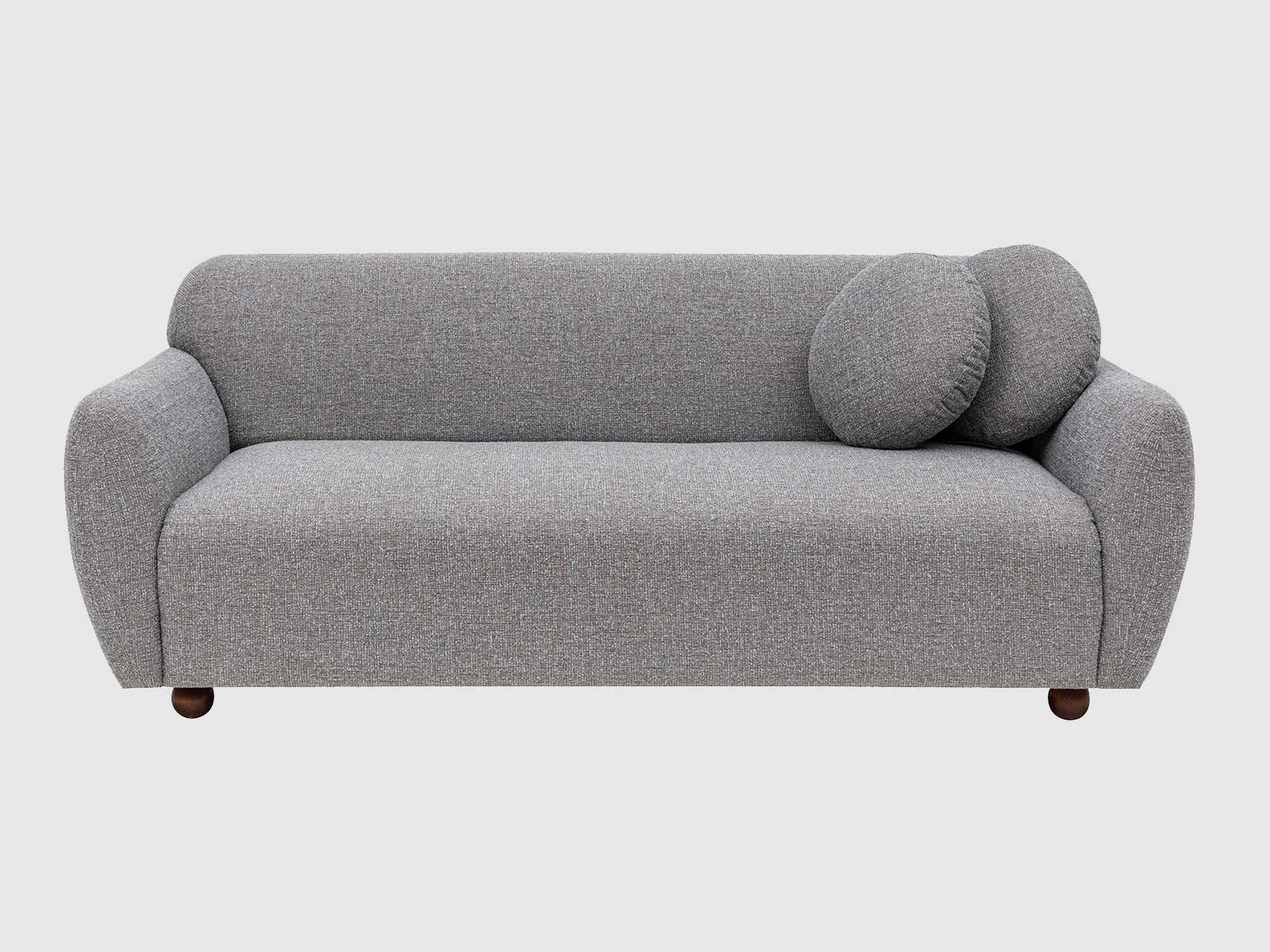 The Eidolon Three Seater Sofa | Light Grey – WoodSculp