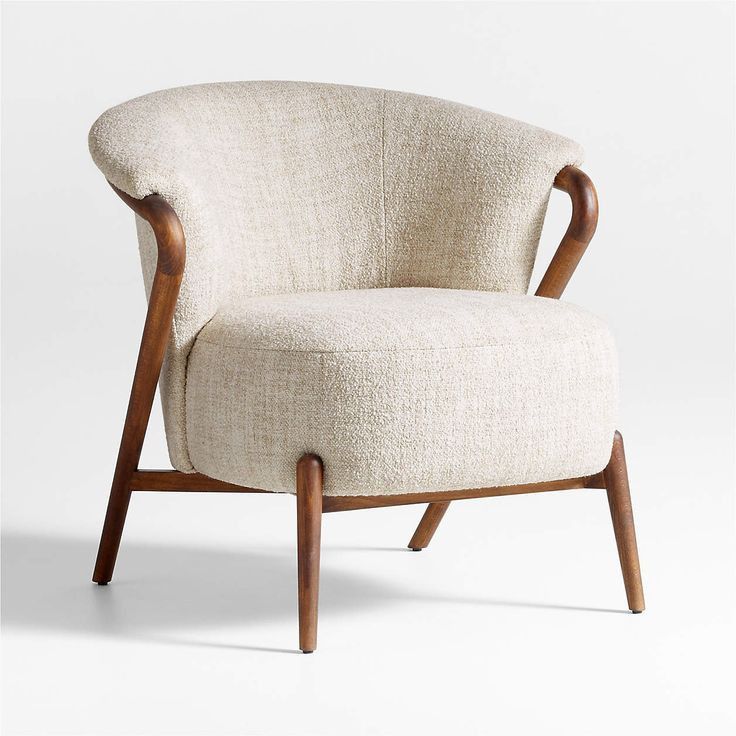 Lama Accent Chair | Premium Ash Wood – WoodSculp